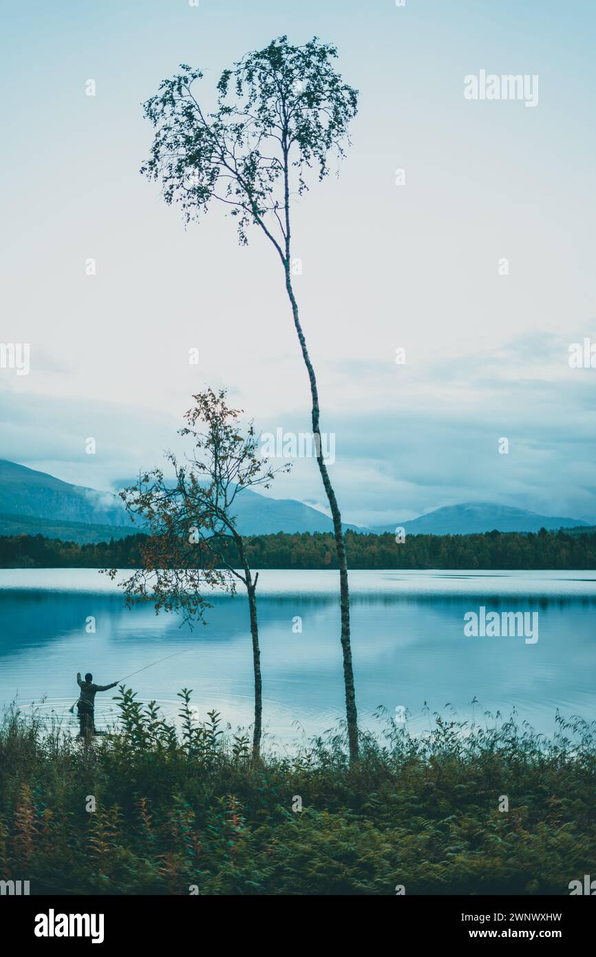 Blue hour nature hi-res stock photography and images - Alamy