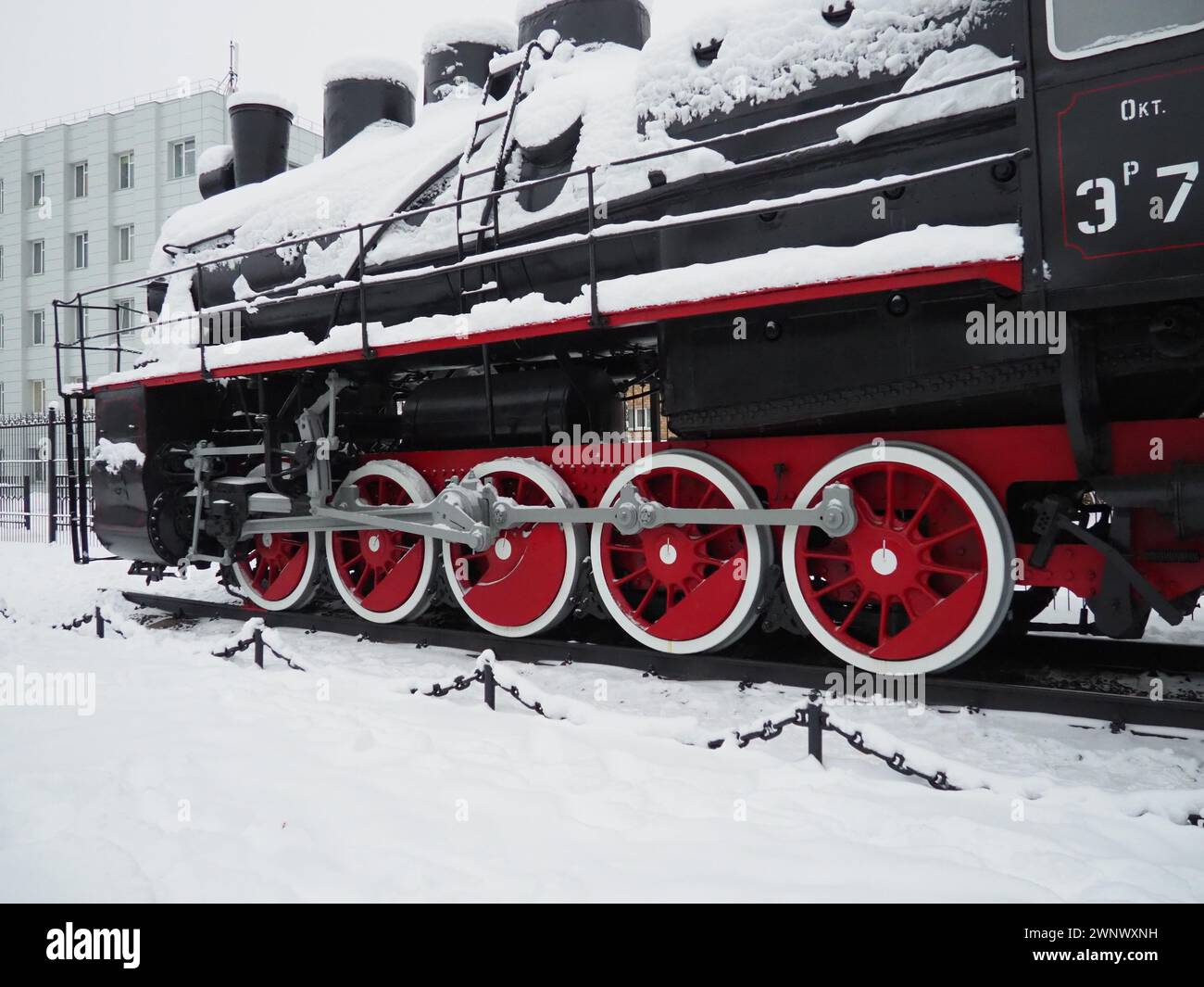 retro train. Locomotive of the 19th early 20th century. Vintage style ...