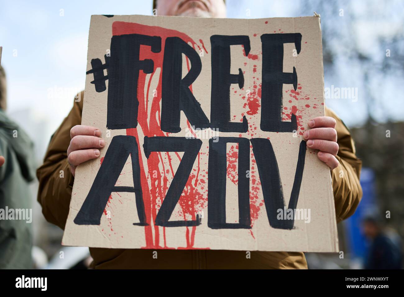 Azov battalion soldiers hi-res stock photography and images - Alamy