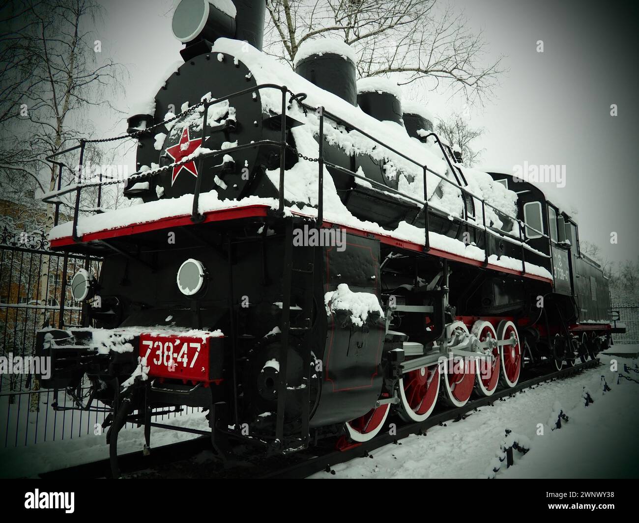 retro train. Locomotive of the 19th early 20th century. Vintage style ...