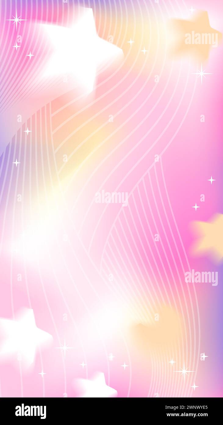 Pink manga story background with stars Stock Vector Image & Art - Alamy