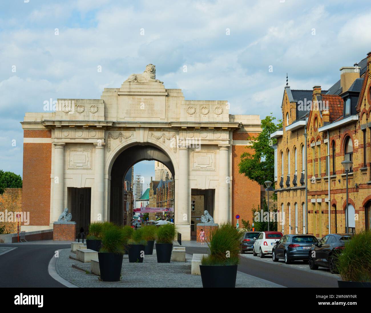 Menin gate memorial historical hi-res stock photography and images - Alamy