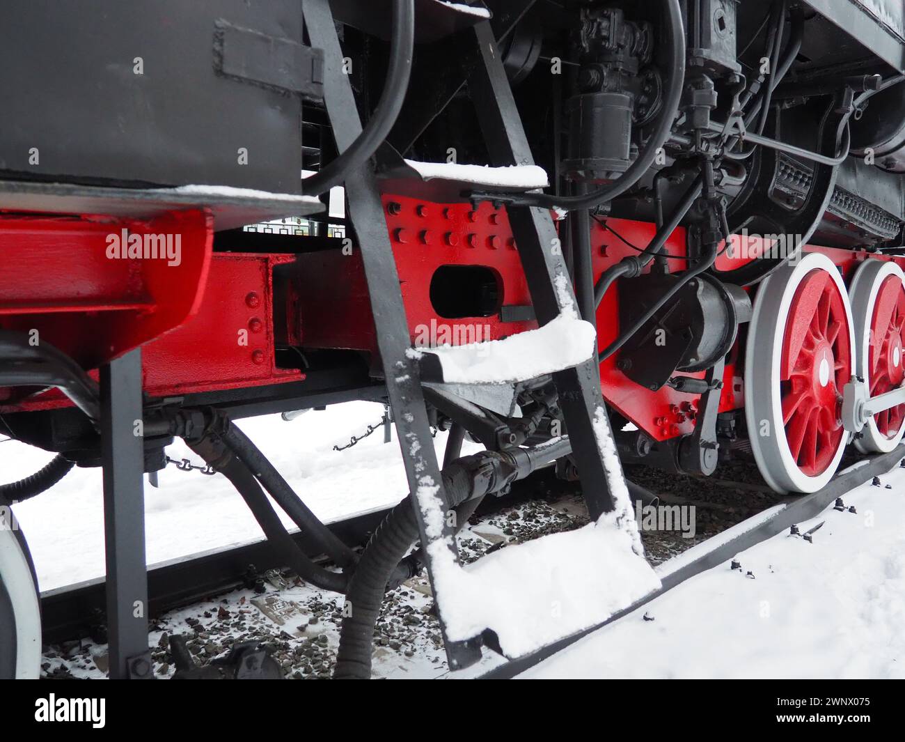 Retro train locomotive 19th hi-res stock photography and images - Alamy
