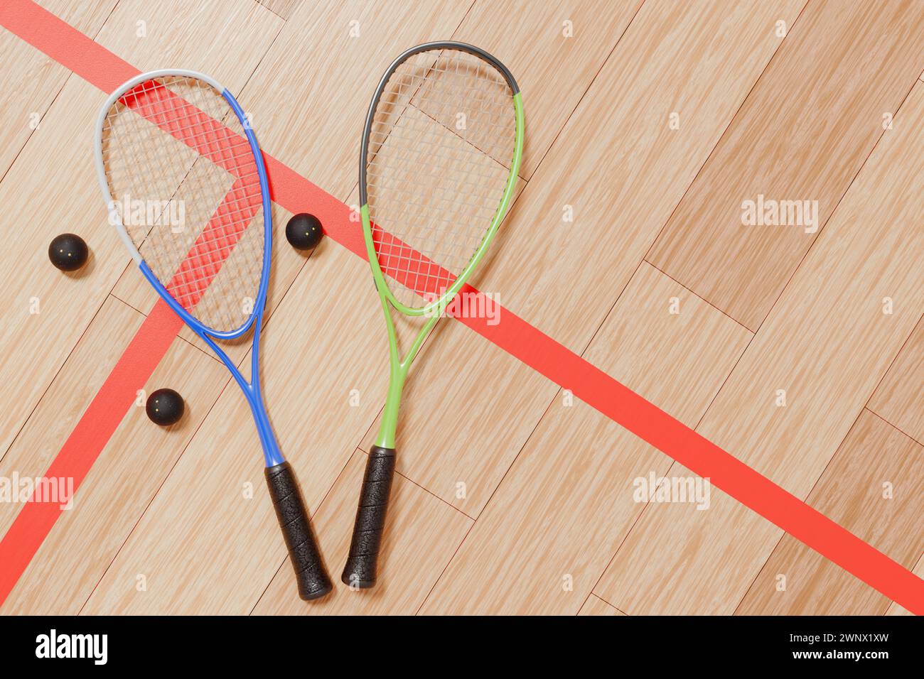 Squash rackets hi-res stock photography and images - Alamy