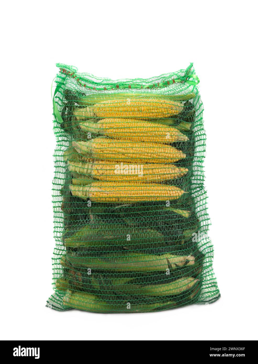 corn bag on a white background Stock Photo - Alamy