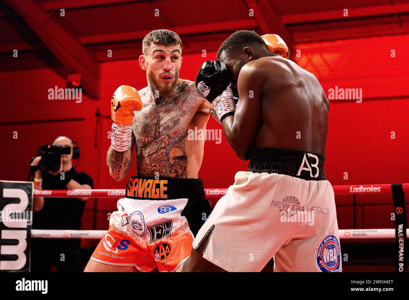 Abass Baraou vs Sam Eggington - EBU European Super Welterweight bout at ...