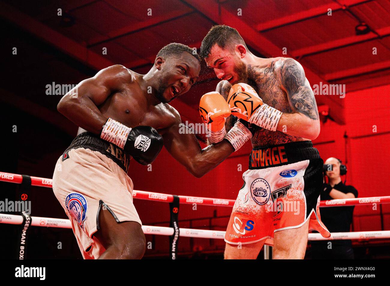 Abass Baraou vs Sam Eggington - EBU European Super Welterweight bout at ...