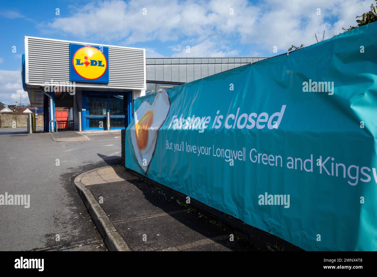 Closed Lidl, Hanham, Bristol, UK. Opened in 1998. Closed March 1st 2024 ...