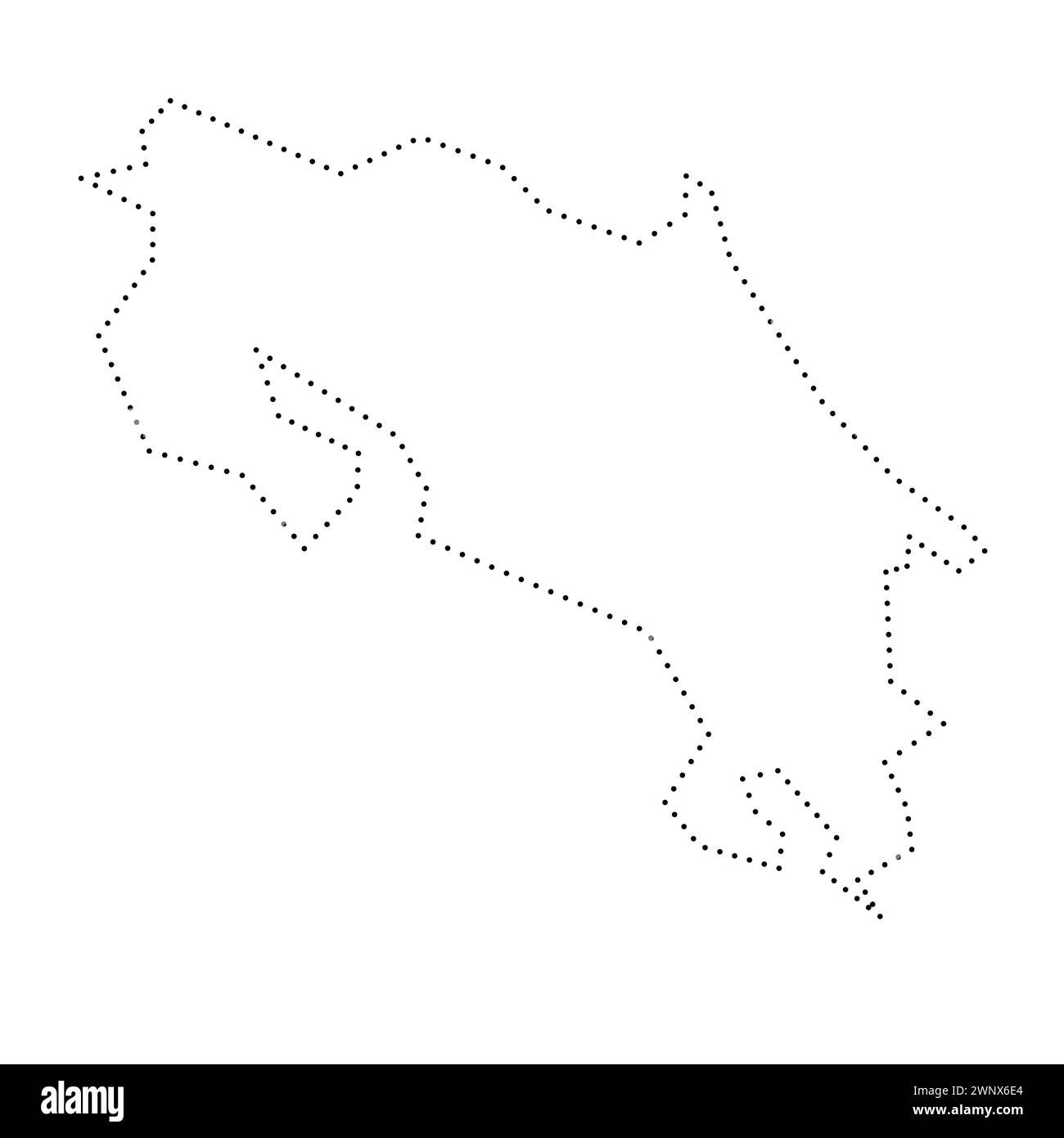 Map of costa rica Black and White Stock Photos & Images - Alamy