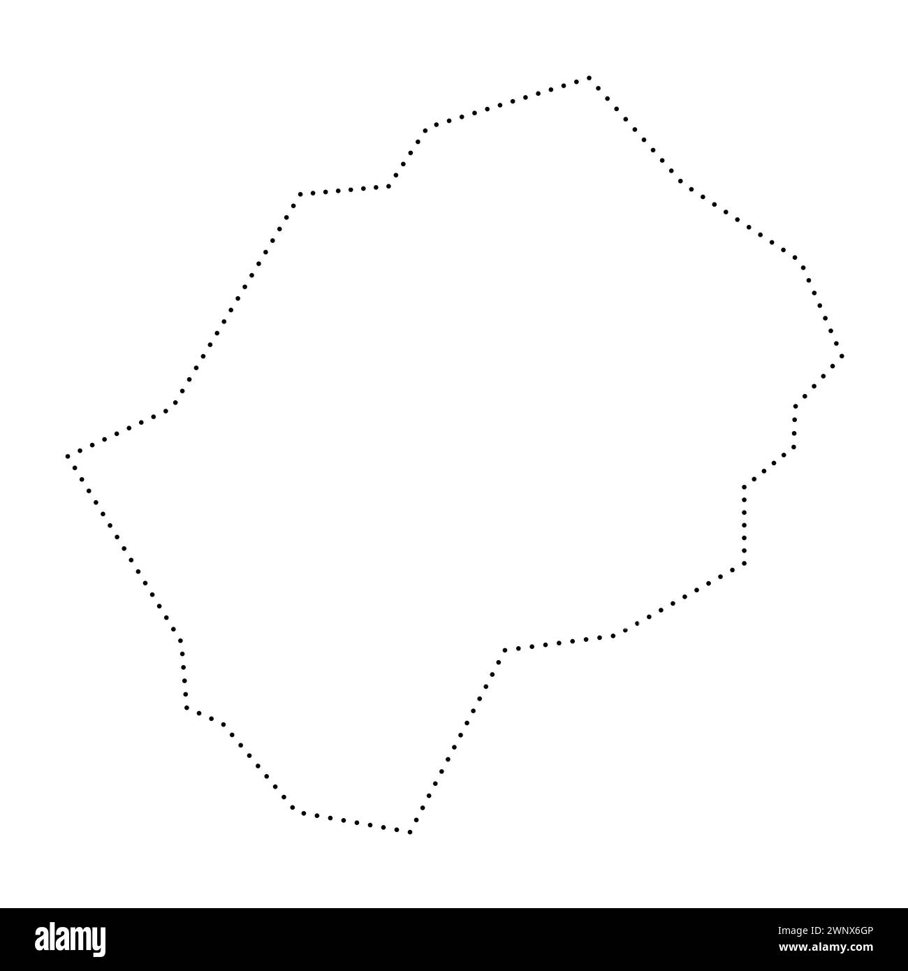 Outline map of maseru Black and White Stock Photos & Images - Alamy