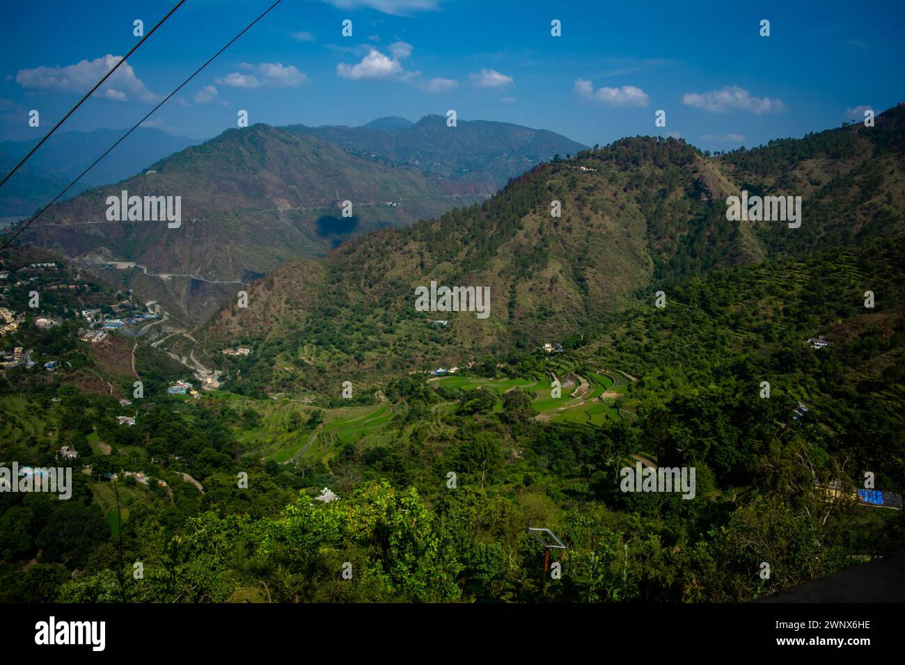 Tehri lake surrounded by mountains in Uttarakhand, india, Tehri Lake is ...