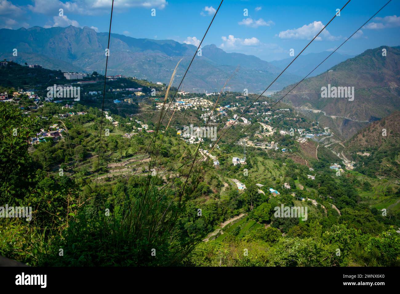 Tehri lake surrounded by mountains in Uttarakhand, india, Tehri Lake is ...
