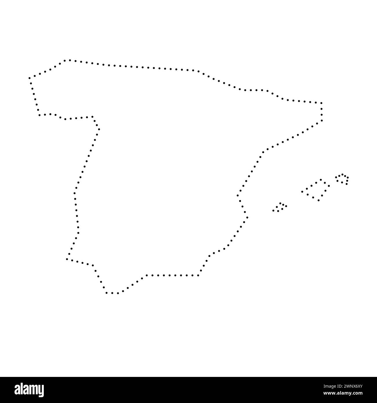 Simple outline map of spain with Black and White Stock Photos & Images - Alamy