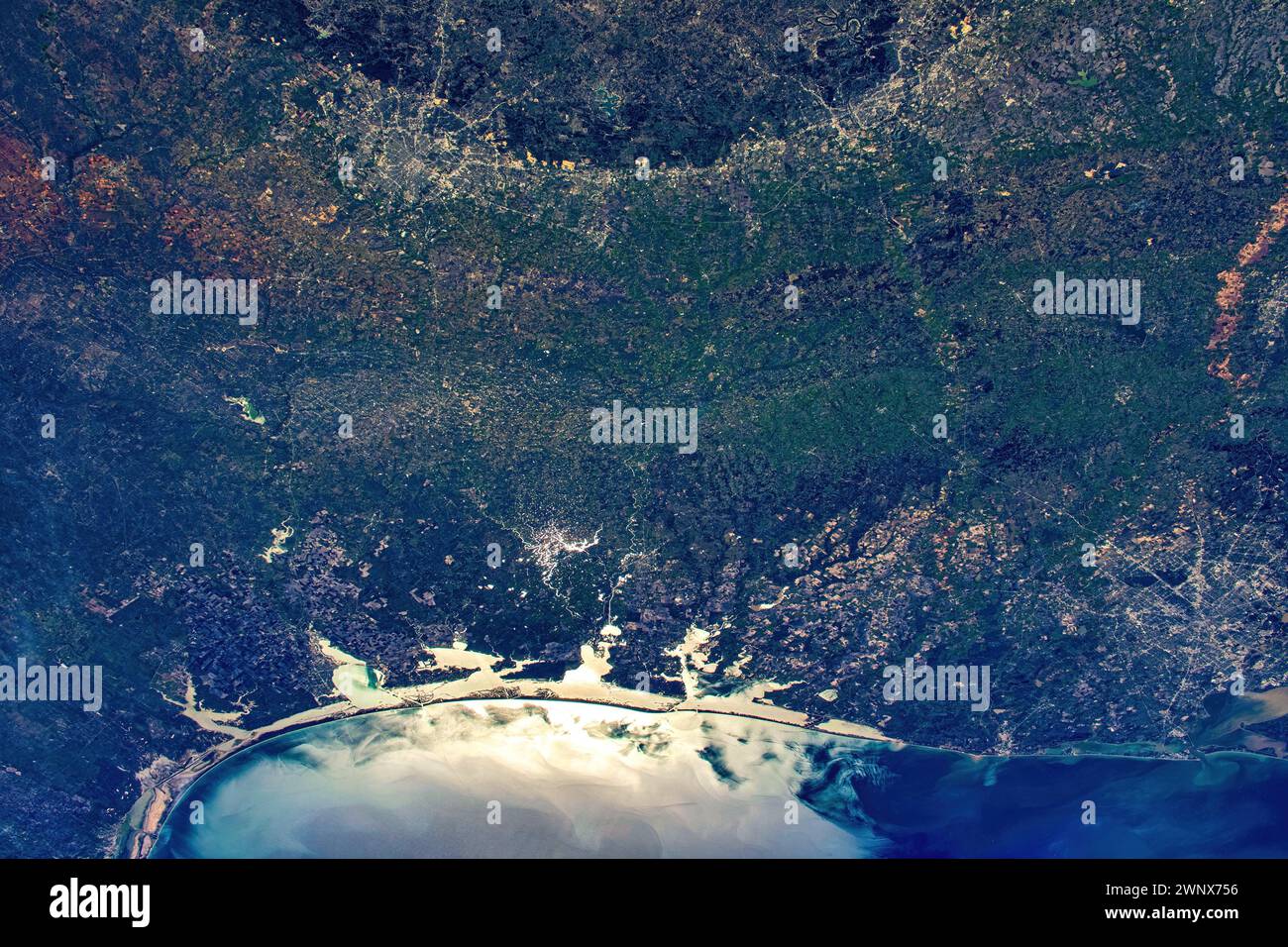 Satellite view victoria hi-res stock photography and images - Alamy