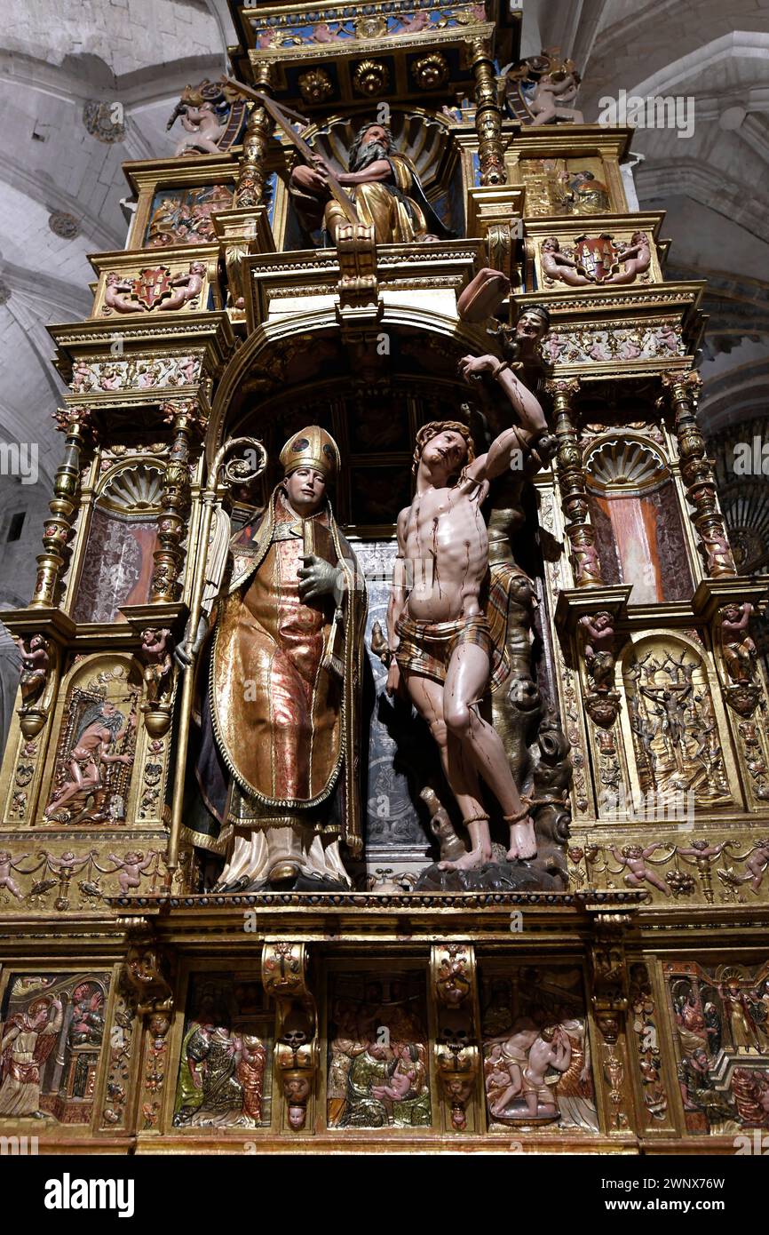 Santa Maria and San Julian cathedral (gothic, renaissance and baroque ...