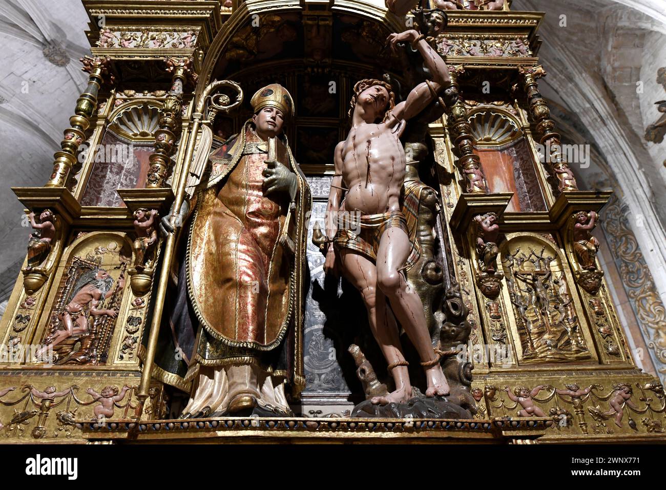 Santa Maria and San Julian cathedral (gothic, renaissance and baroque ...