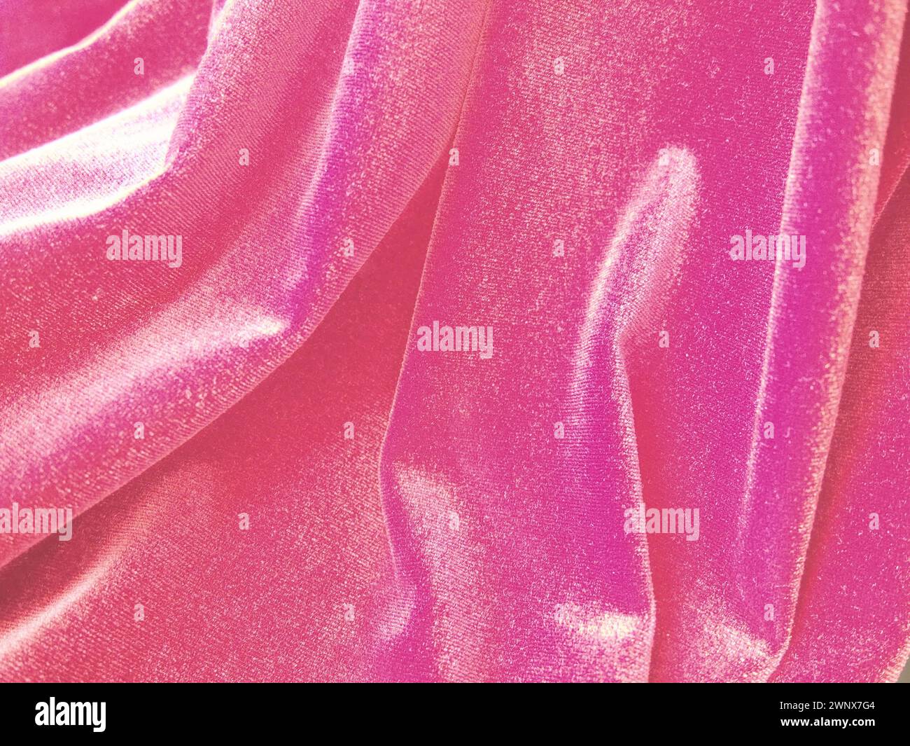 Velvet fabric folded in hi-res stock photography and images - Alamy