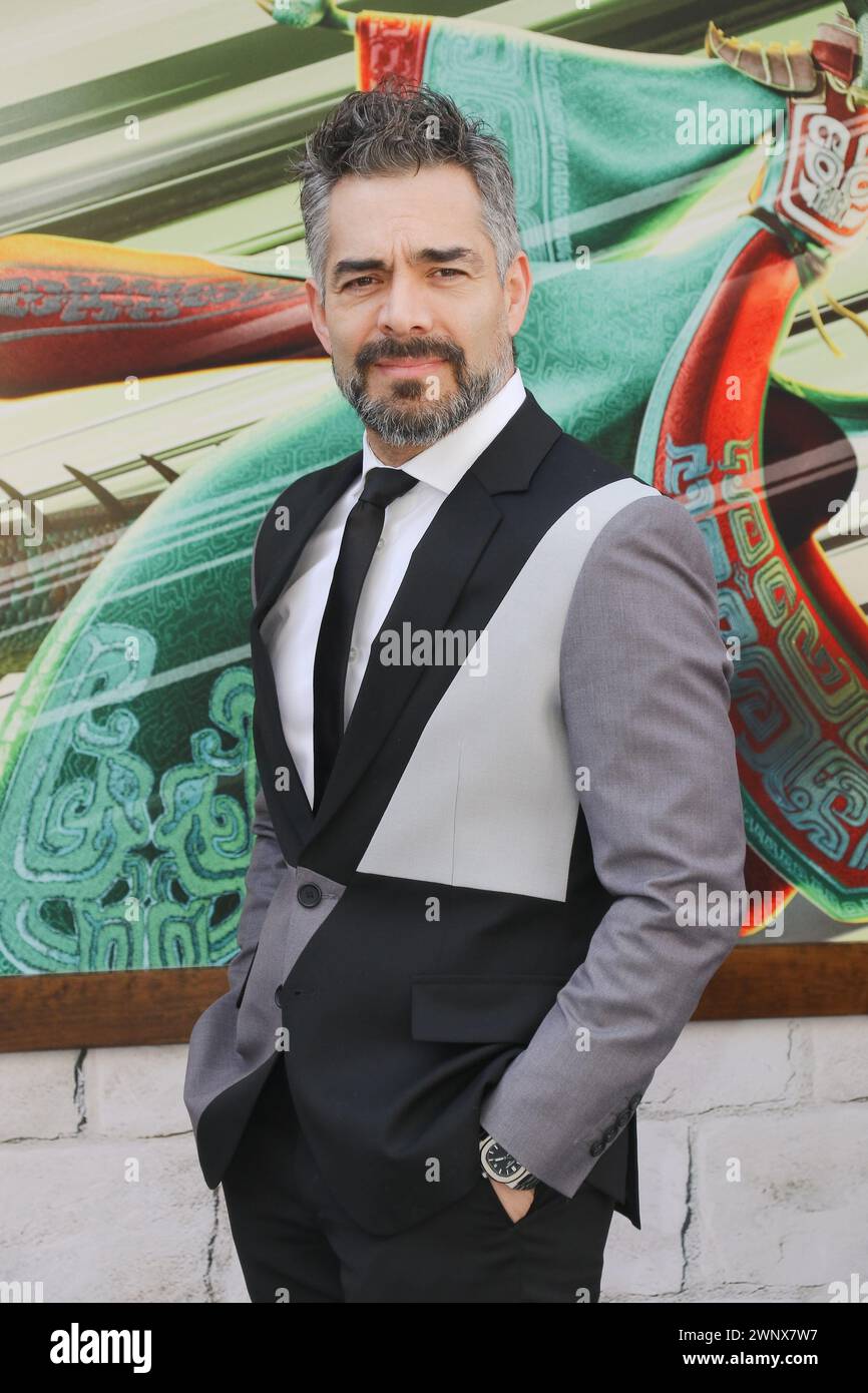 Los Angeles, USA. 03rd Mar, 2024. Omar Chaparro at "Kung Fu Panda 4 ...