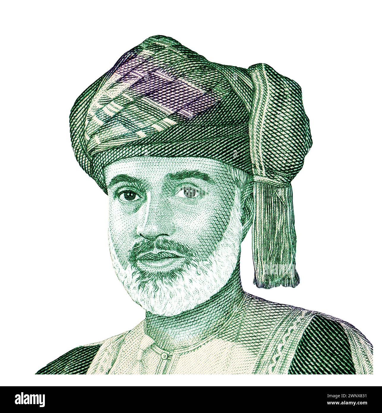 Sultan Qaboos bin Said Al Said of Oman (1940 - 2020). Portrait from ...