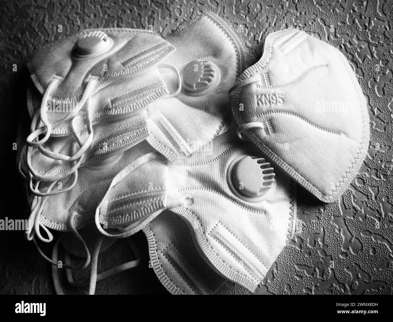 KN95 masks. Respirator, practical personal protective equipment ...