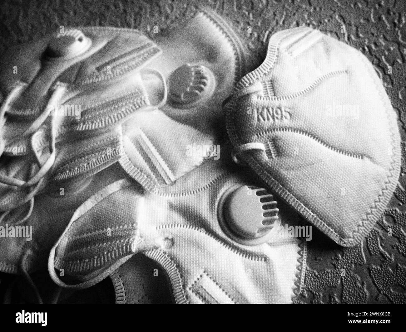 KN95 masks. Respirator, practical personal protective equipment ...