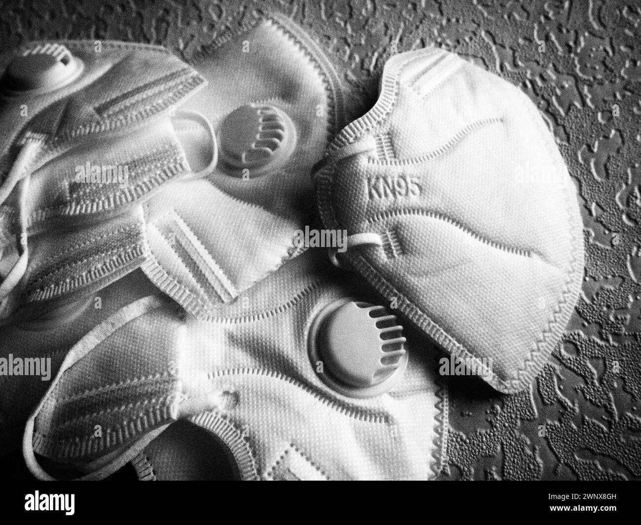 KN95 masks. Respirator, practical personal protective equipment ...