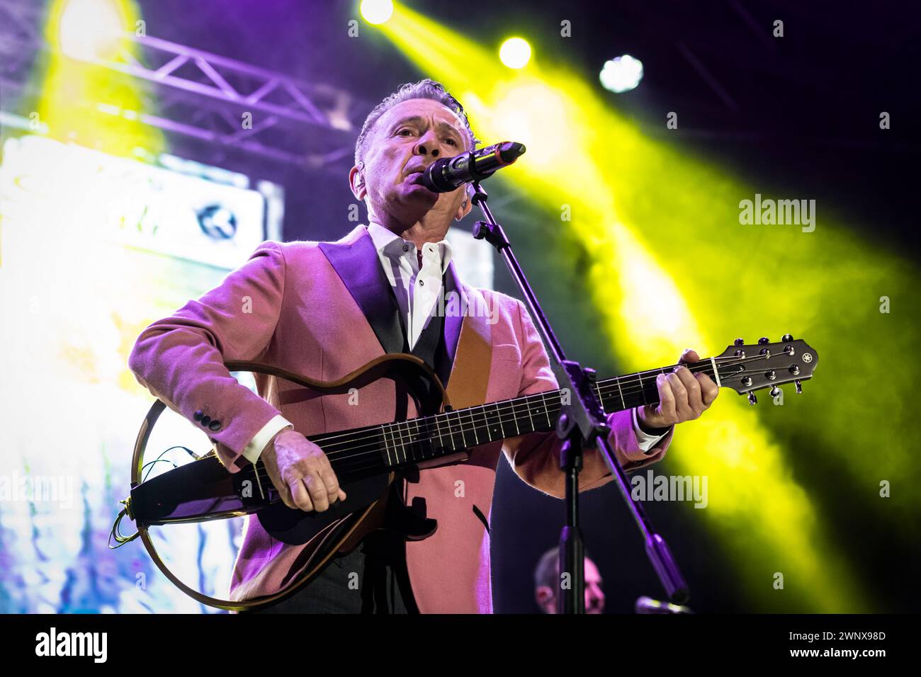 Italian Singer Pupo (Enzo Ghinazzi) live at Teatro Cantiere Carrara (Ex ...