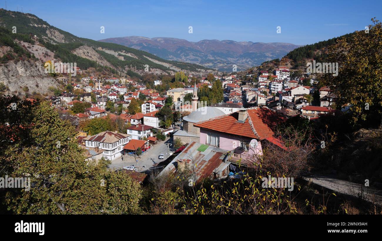 Mudurnu Town, located in Bolu, Turkey, is an important tourism city ...