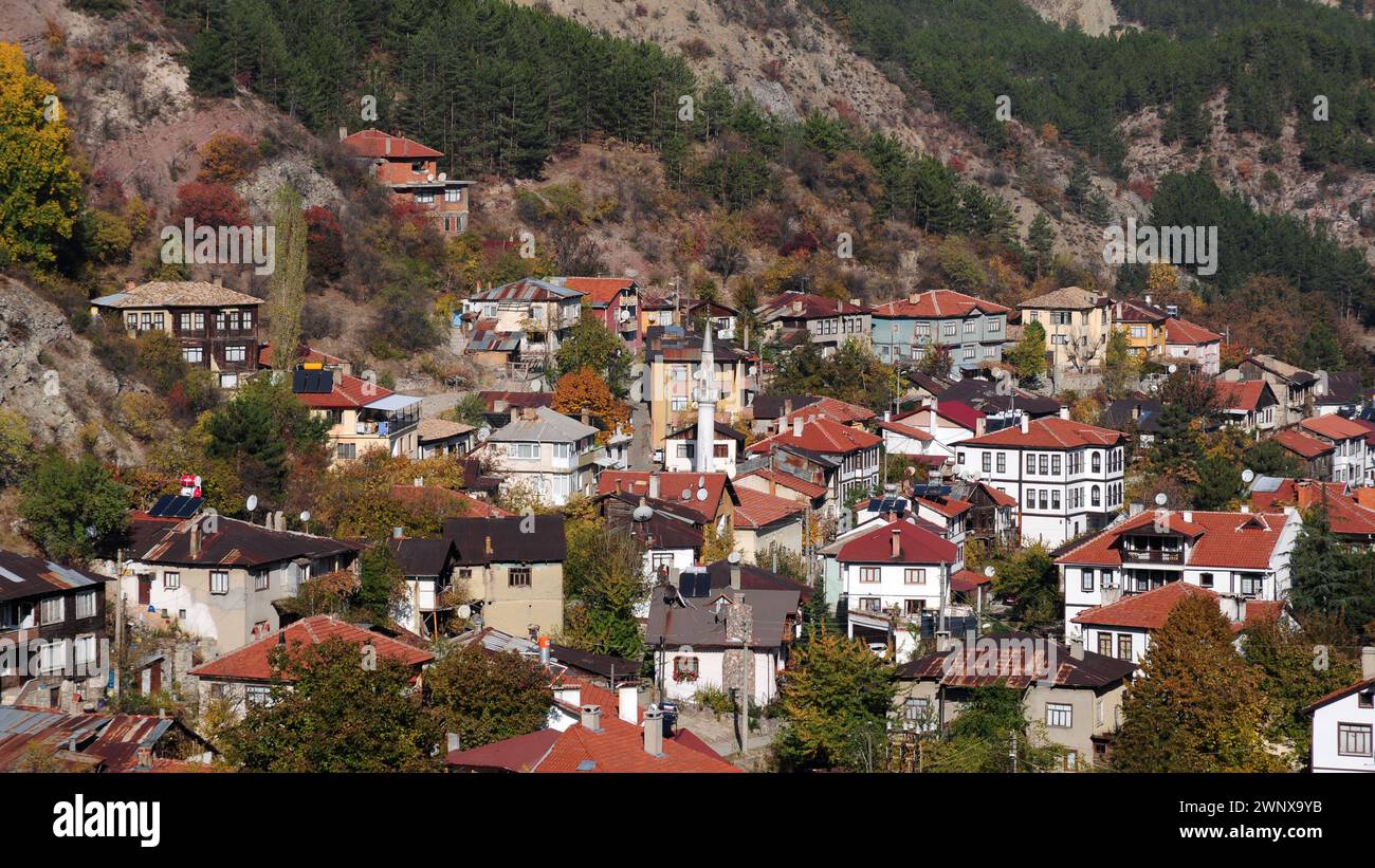Mudurnu Town, located in Bolu, Turkey, is an important tourism city ...