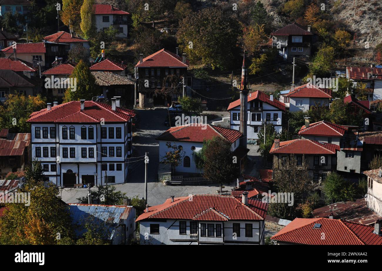Mudurnu Town, located in Bolu, Turkey, is an important tourism city ...