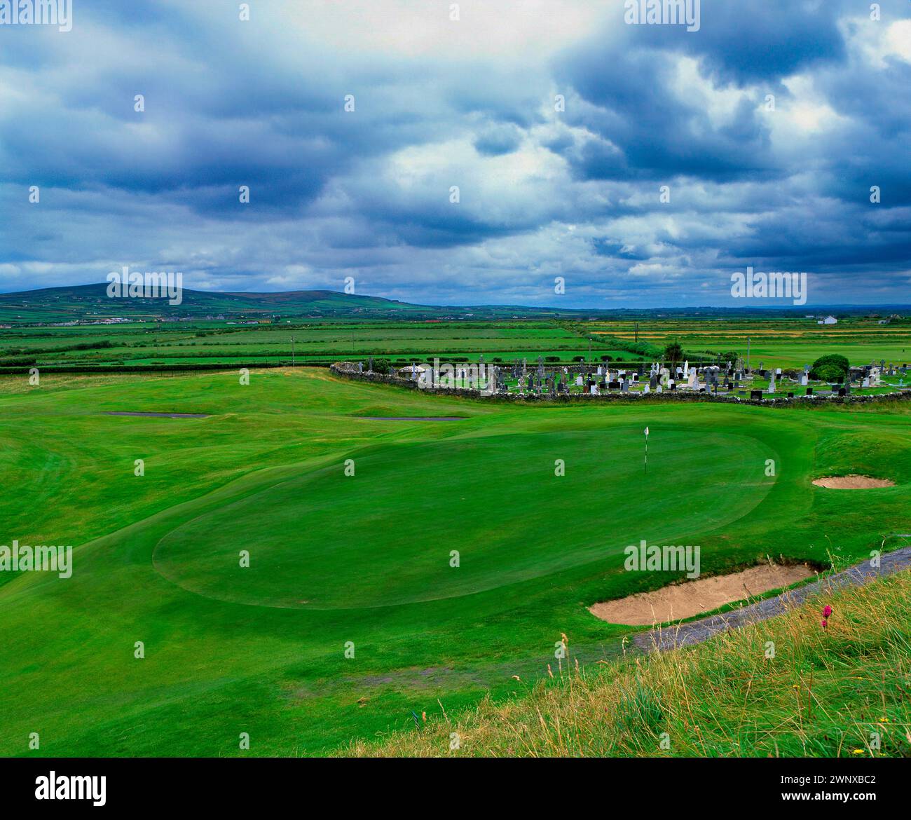 Ballybunion Golf Club, Ballybunion, County Kerry, Ireland Stock Photo ...