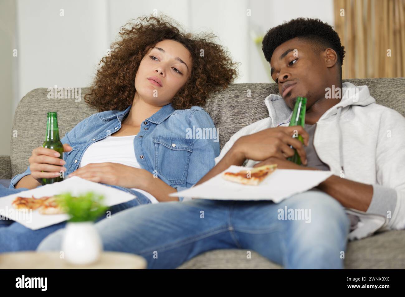 Pizza ate hi-res stock photography and images - Alamy