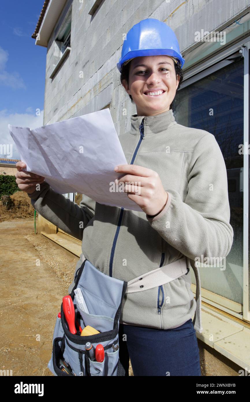Business people stood outside building hi-res stock photography and ...