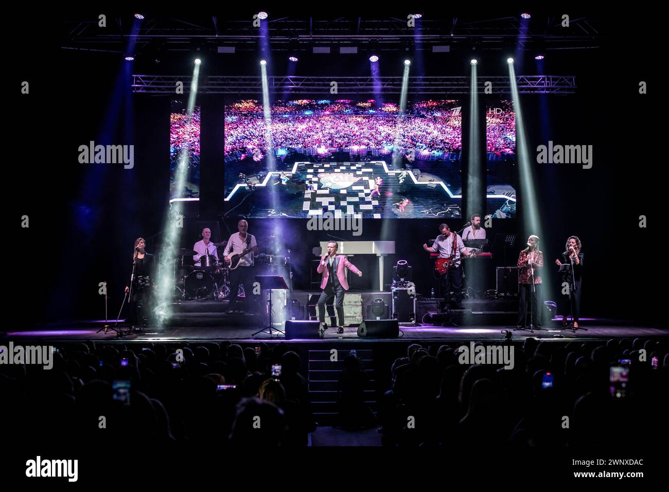 Italian Singer Pupo (Enzo Ghinazzi) live at Teatro Cantiere Carrara (Ex ...
