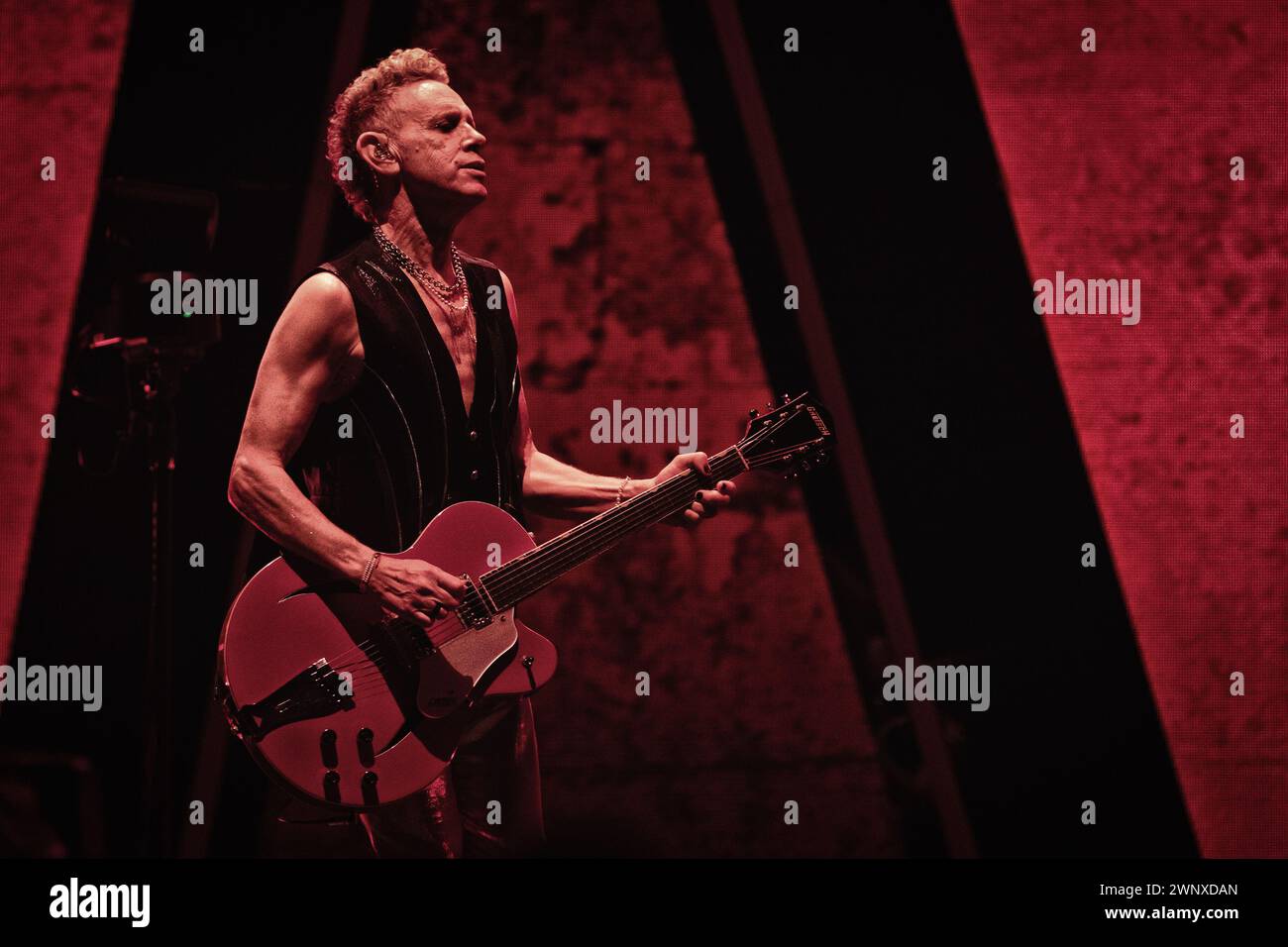 Copenhagen, Denmark. 10th, February 2024. The English band Depeche Mode ...