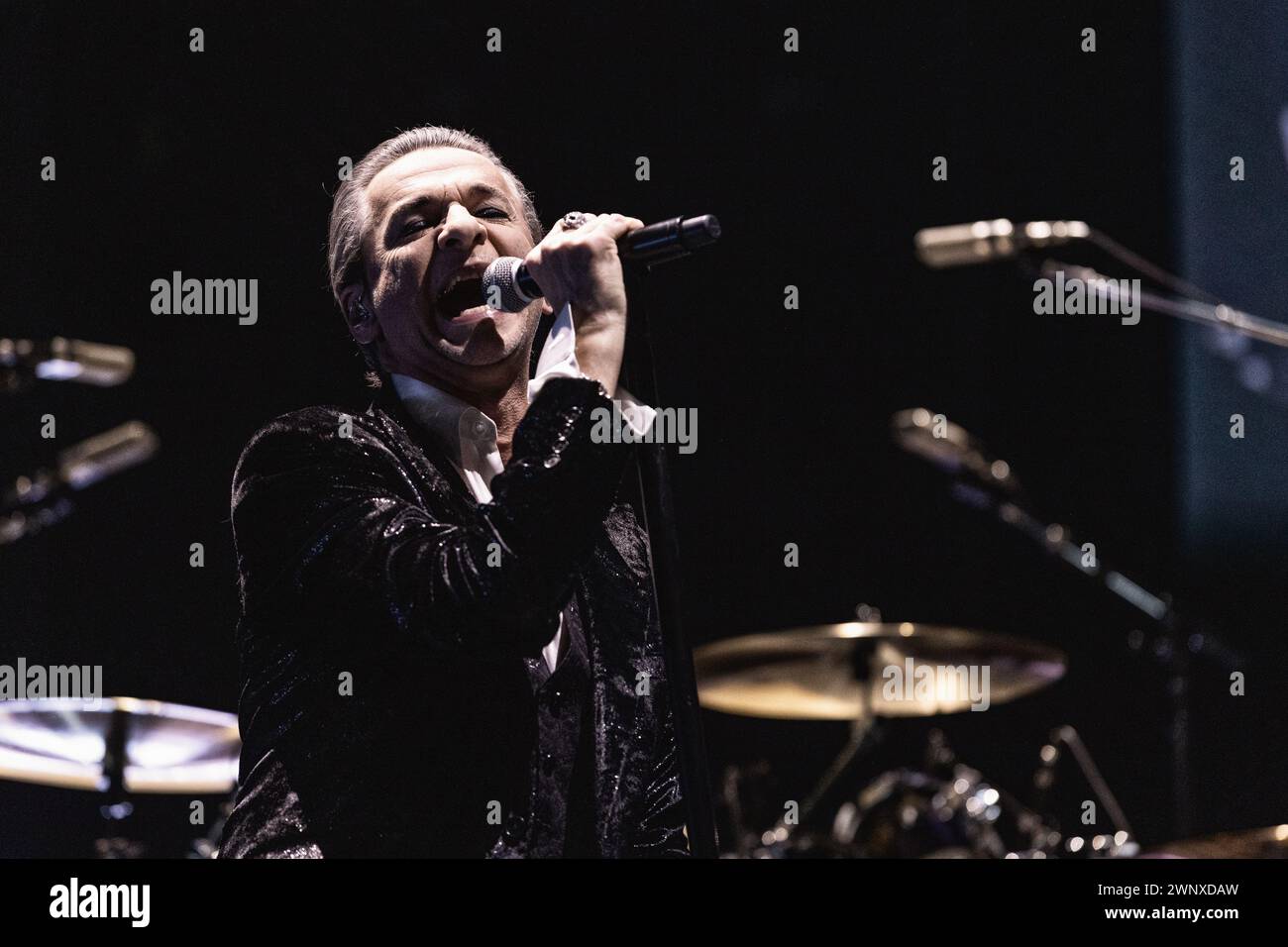 Copenhagen, Denmark. 10th, February 2024. The English band Depeche Mode ...