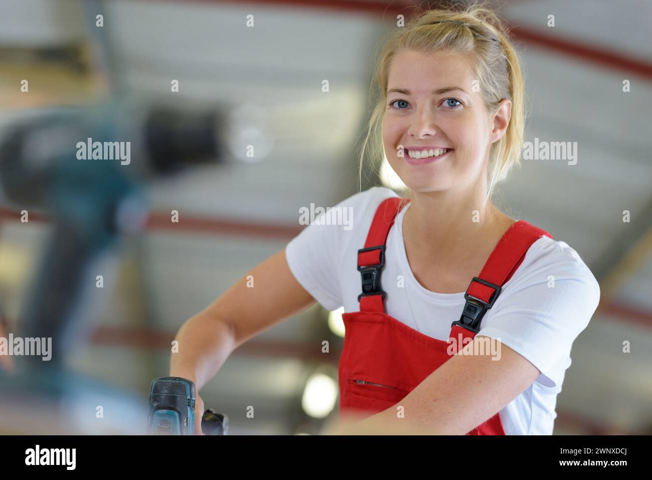Woman female drill trainee hi-res stock photography and images - Alamy