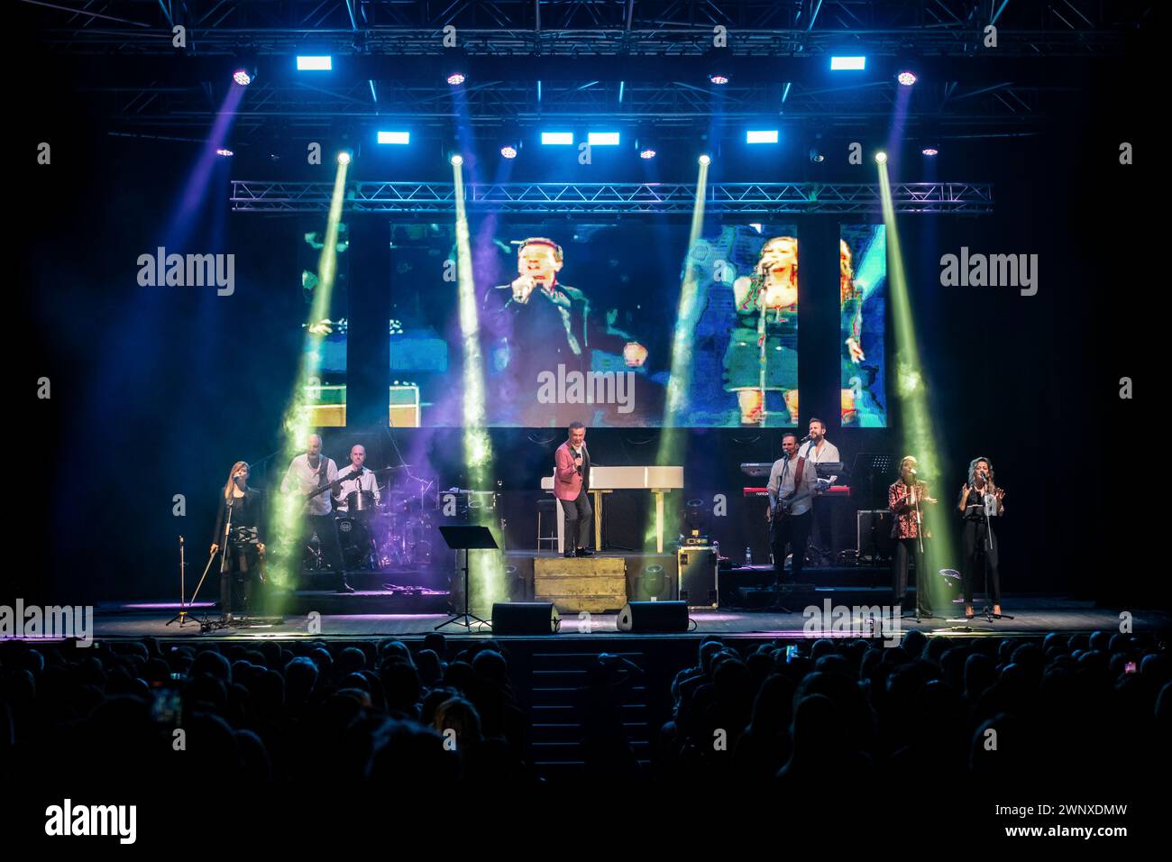 Italian Singer Pupo (Enzo Ghinazzi) live at Teatro Cantiere Carrara (Ex ...