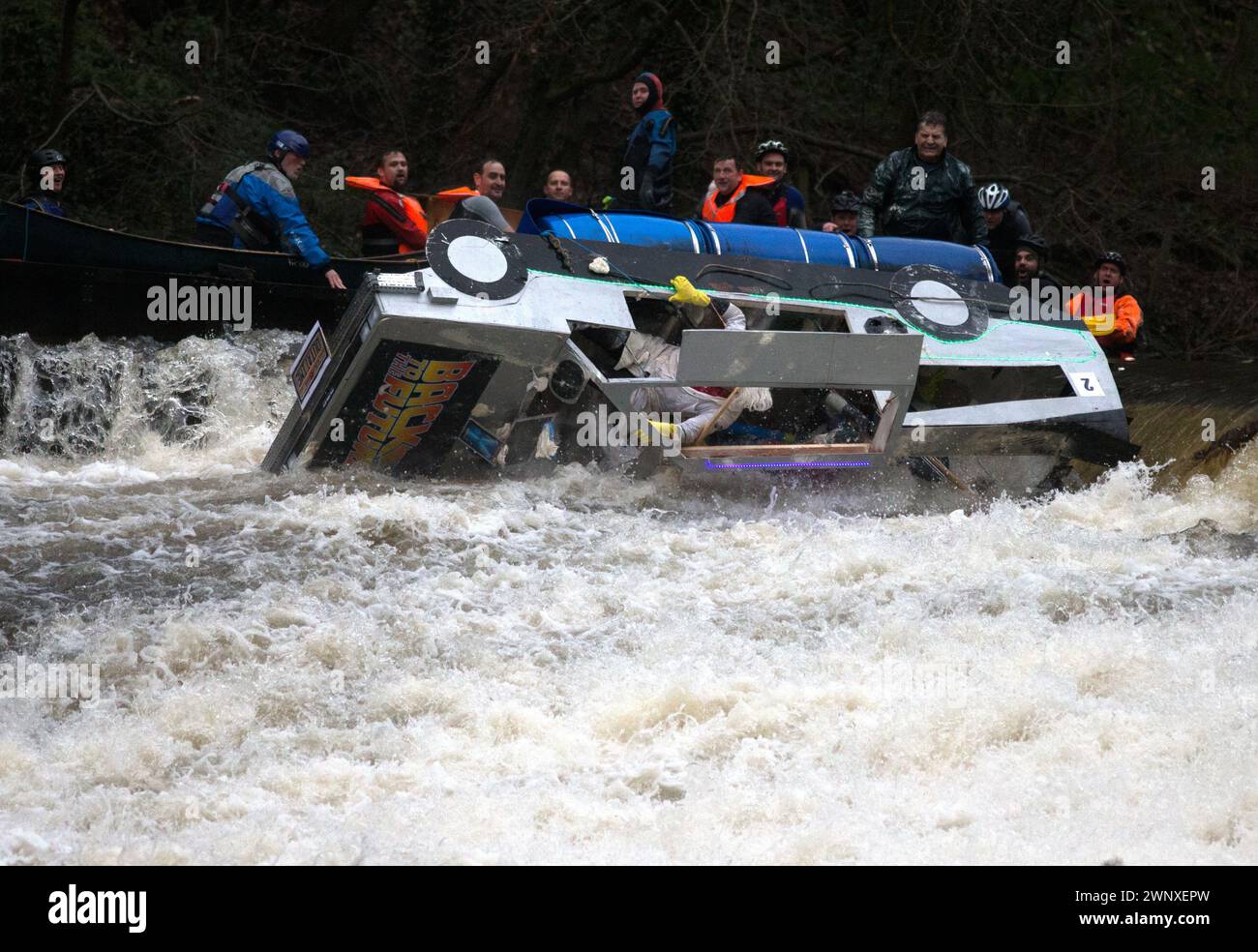 26/12/15 Doc Brown's flux capacitor gets flooded as his Back To The ...