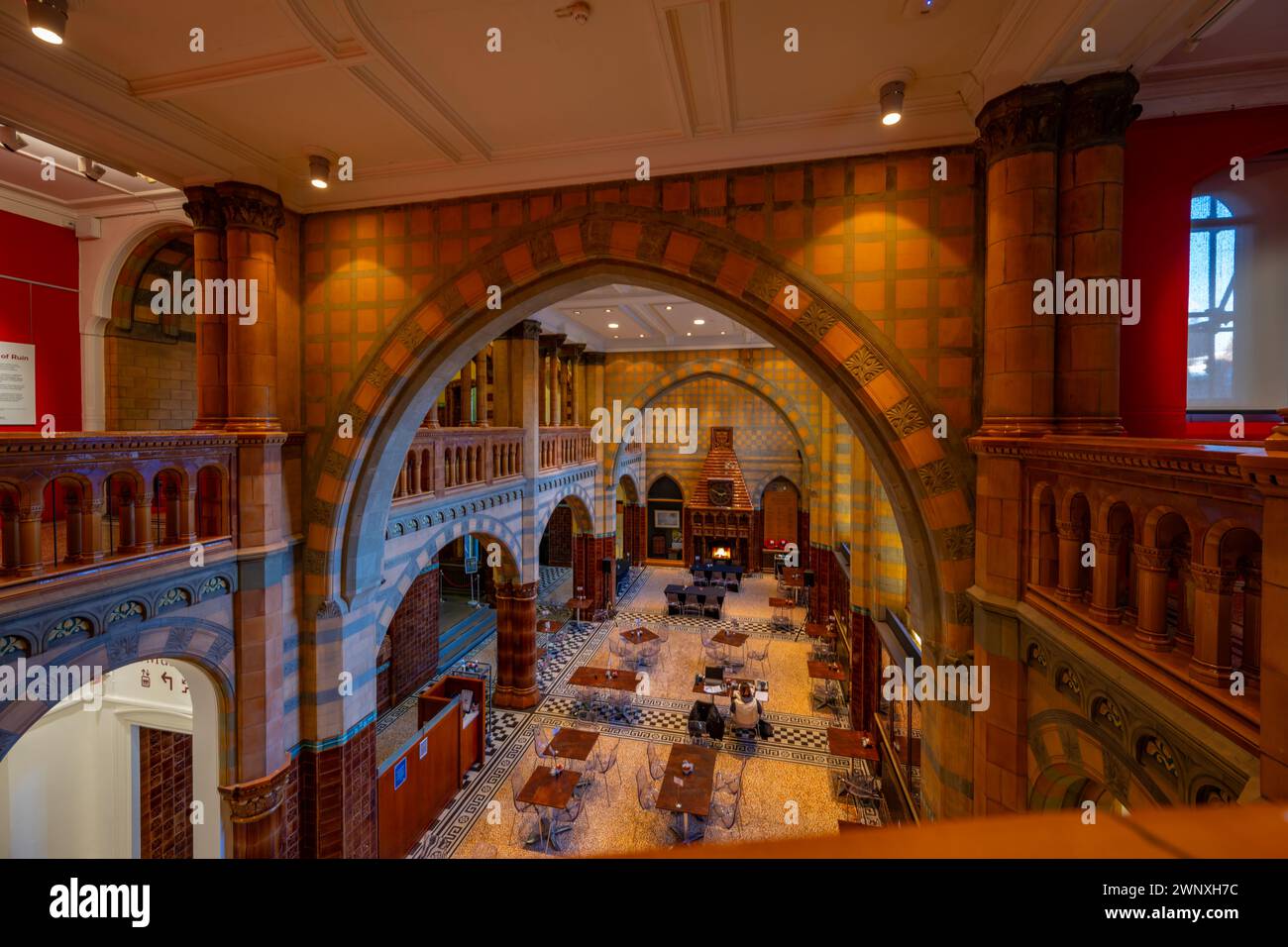 The interior of Victoria Gallery & Museum part of Liverpool university ...