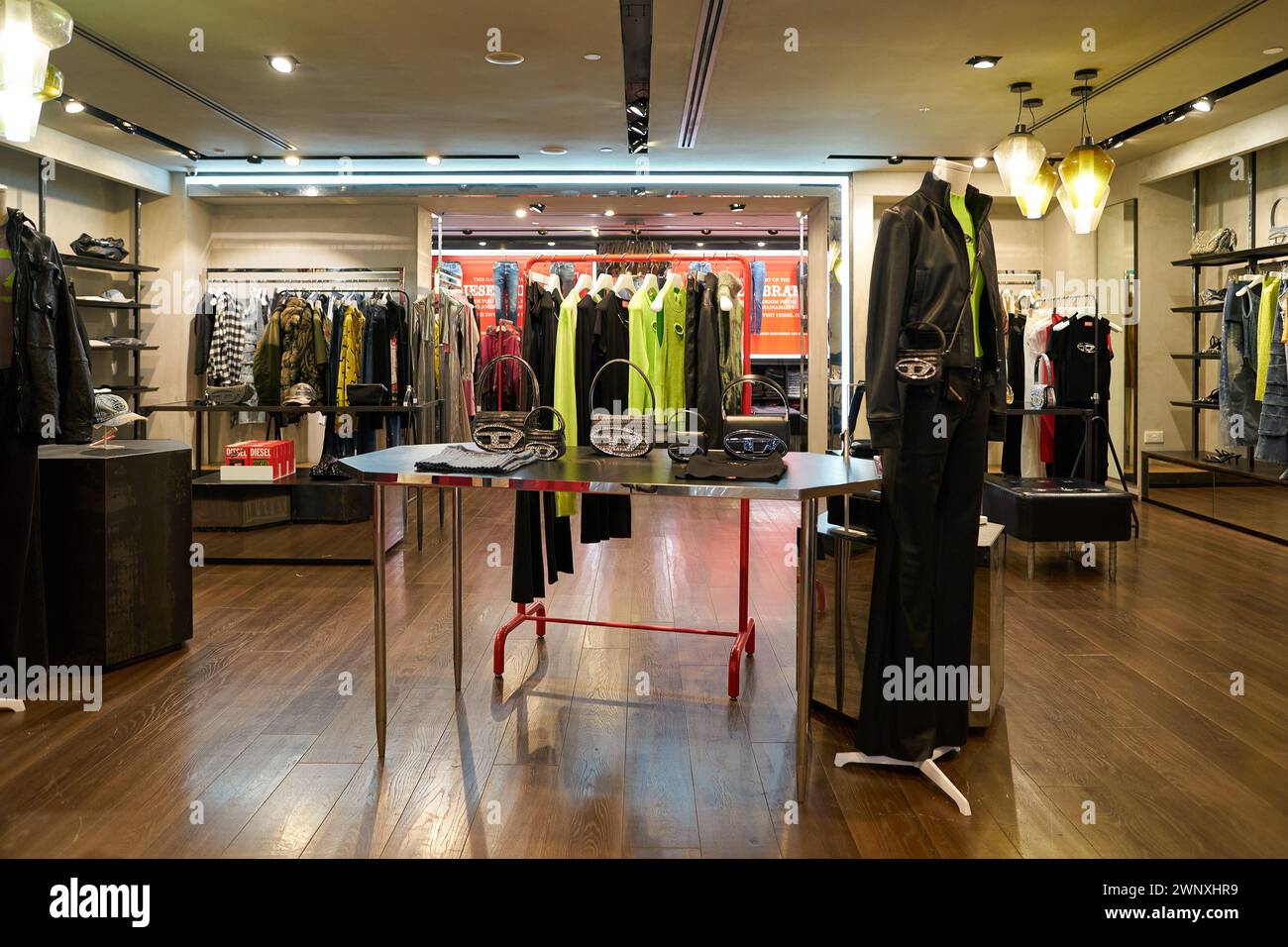 Diesel clothes store hi-res stock photography and images - Alamy