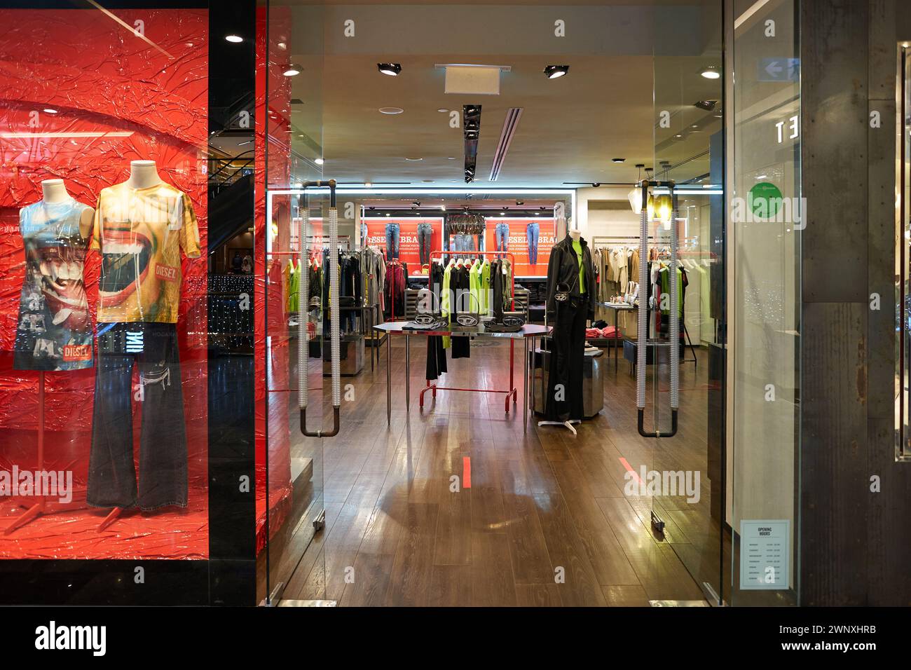 Diesel boutique hi-res stock photography and images - Alamy