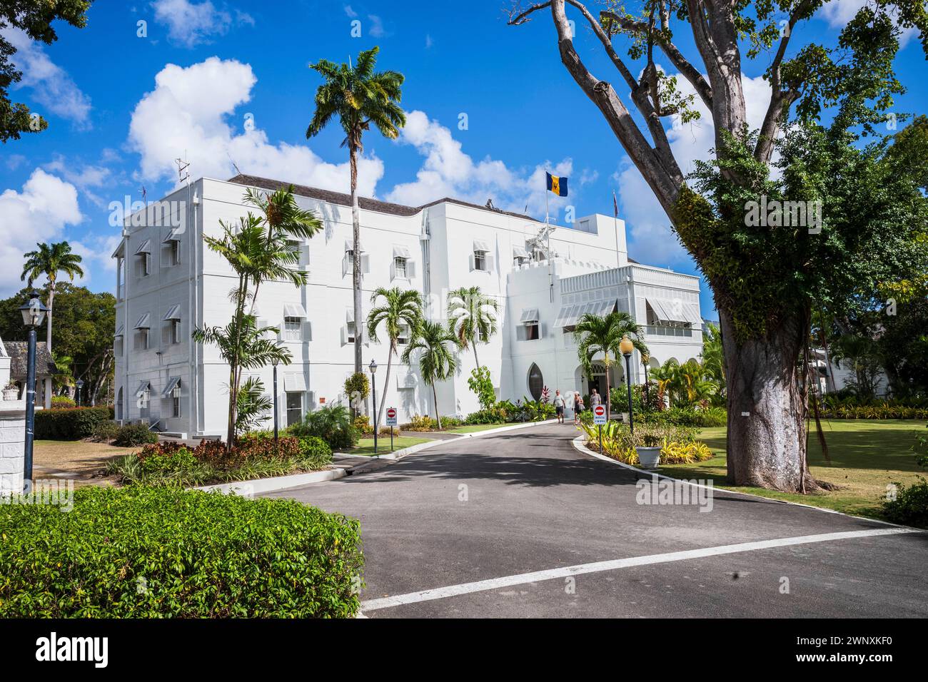 The Barbadian State House also known as Government House. The 18th ...