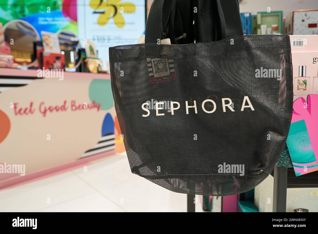 Sephora bag hi-res stock photography and images - Alamy