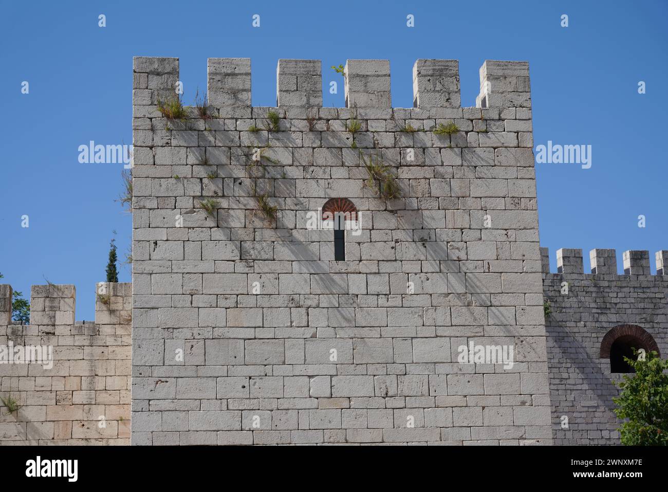 Castle Walls of Bursa City in Turkiye Stock Photo - Alamy