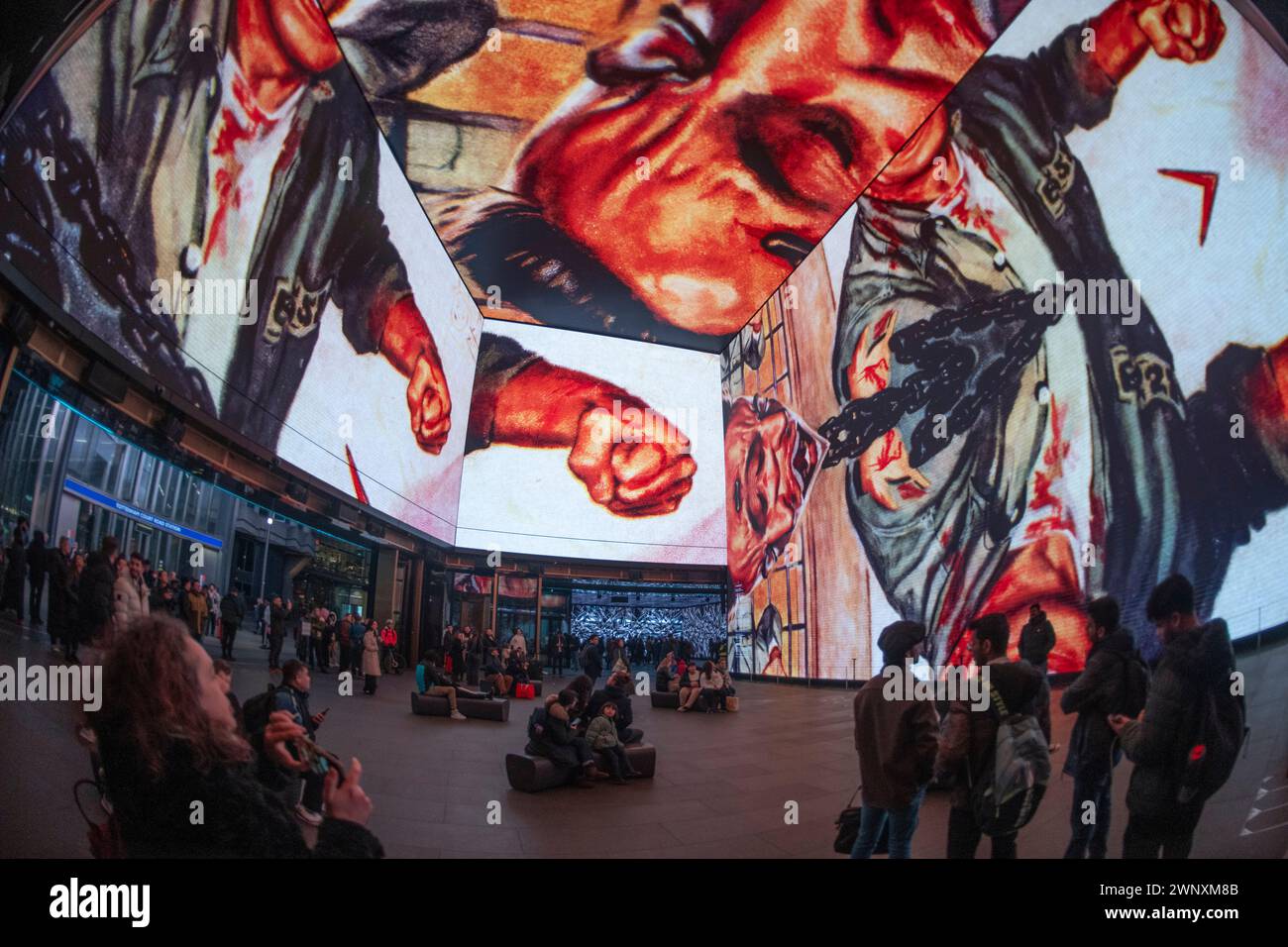 Outernet, The Now Building, Centre Point, London, UK. 4th March, 2024 ...