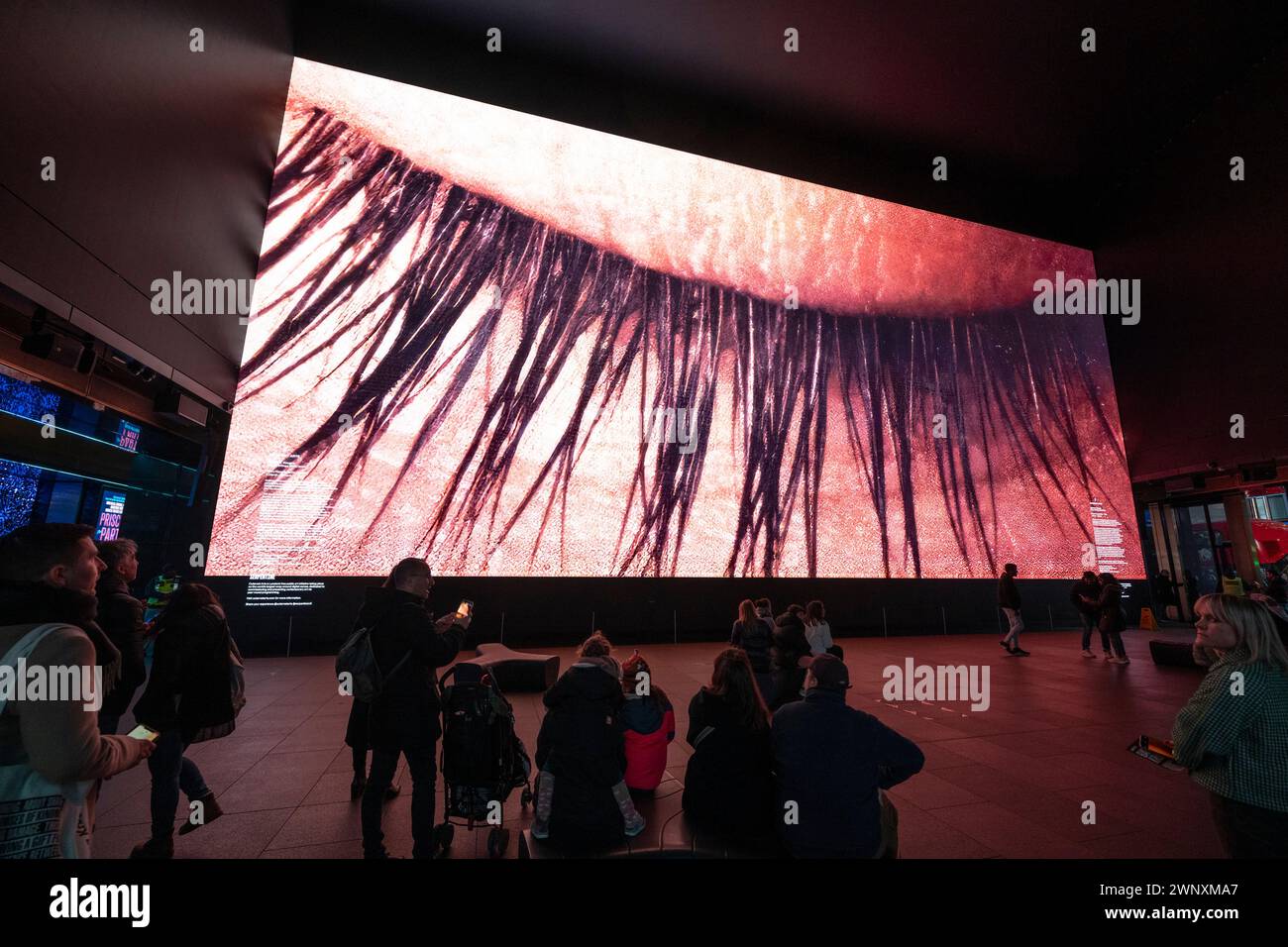 Outernet, The Now Building, Centre Point, London, UK. 4th March, 2024 ...