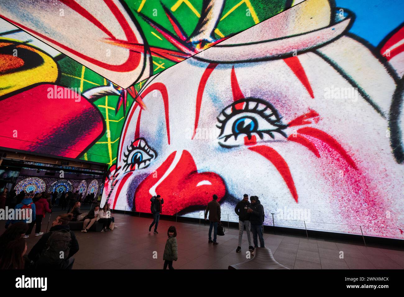 Outernet, The Now Building, Centre Point, London, UK. 4th March, 2024 ...