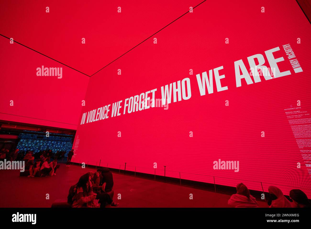 Outernet, The Now Building, Centre Point, London, UK. 4th March, 2024 ...