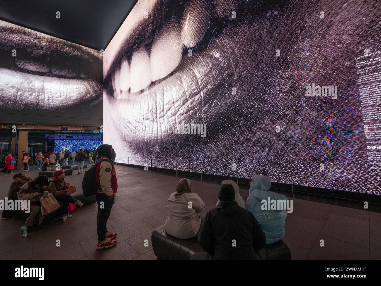 Outernet, The Now Building, Centre Point, London, UK. 4th March, 2024 ...